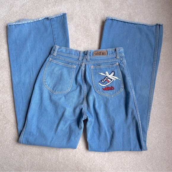 Wild Oats | Jeans | Vintage 7s High Waist Wild Oats Wide Leg Flare ...